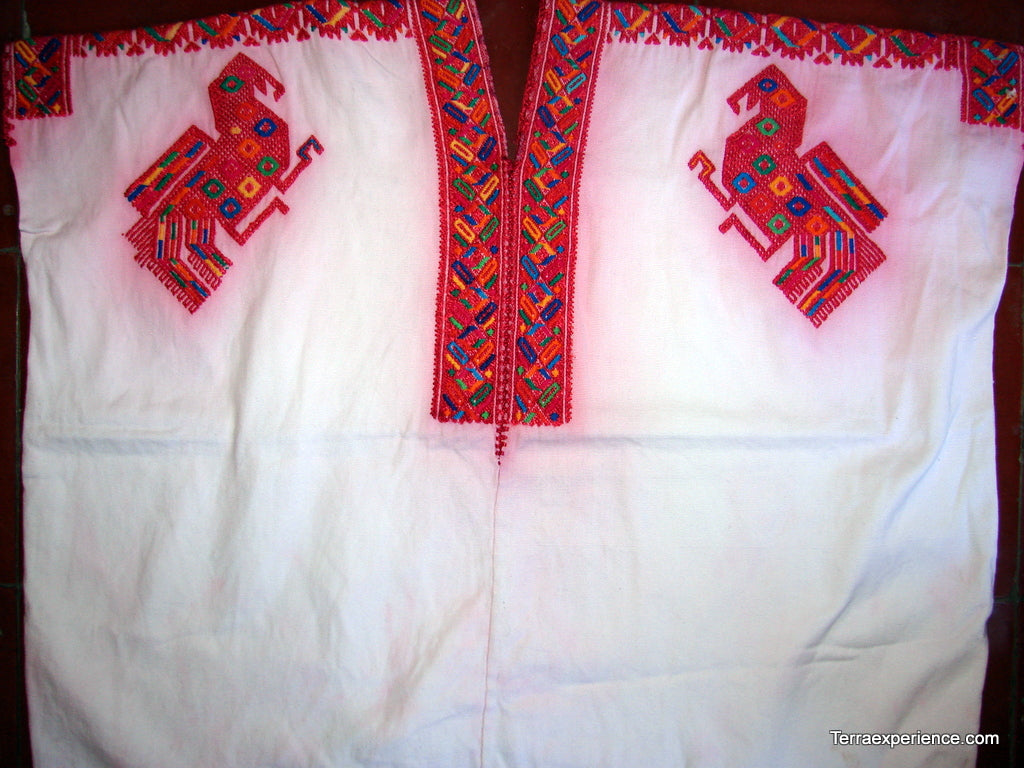 Huipil - Nahuala, Smaller Woman's H_NA_13-04 – Terra Experience Doll ...
