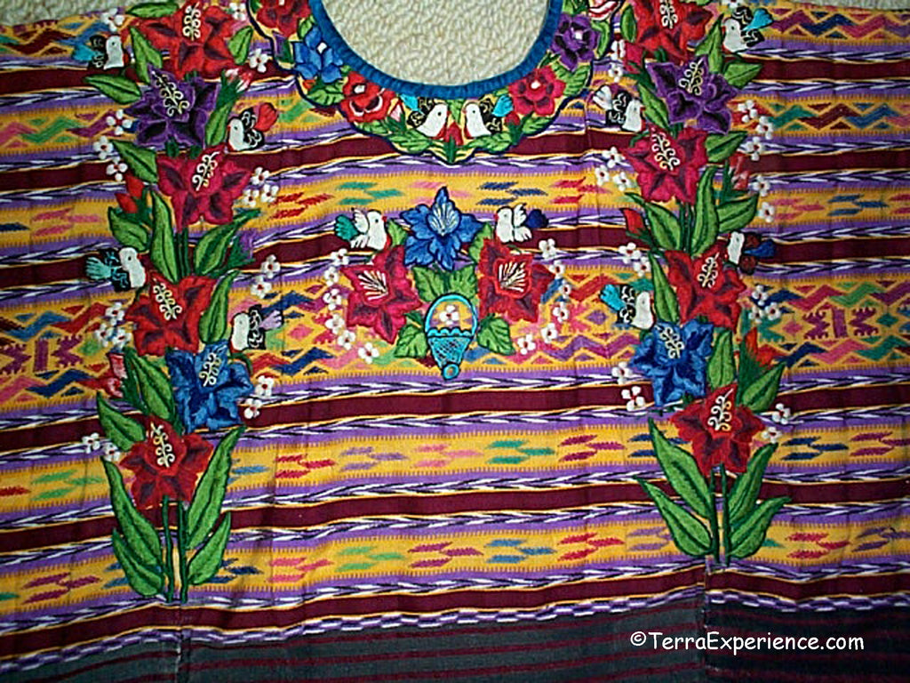 Huipil - Quetzaltenango (Xela) Guatemala, Woman's Large H_Q_024 – Terra ...